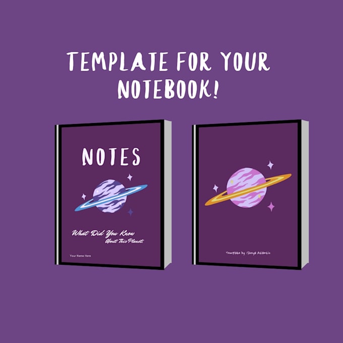 Sell canva template design for your notes by Skeyatlantic | Fiverr