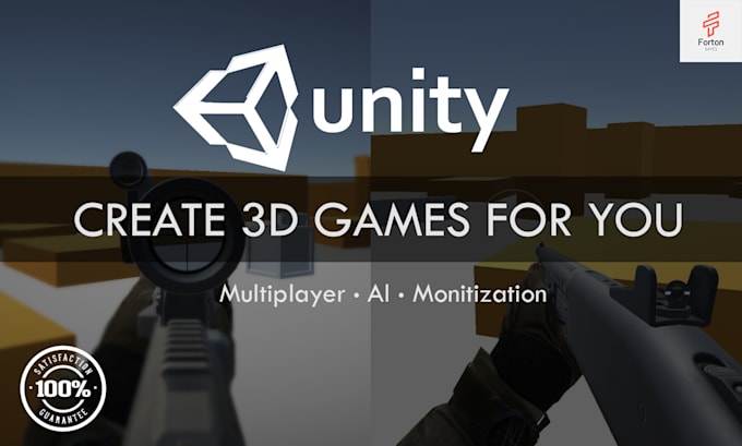 Develop 3d game for you in unity engine by Fortongames | Fiverr