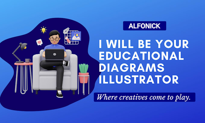 Draw educational, engineering, science diagrams for you by Alfonick ...