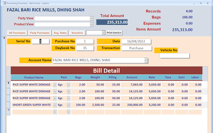 Create simple databases in ms access as per require by Irfannafgr | Fiverr