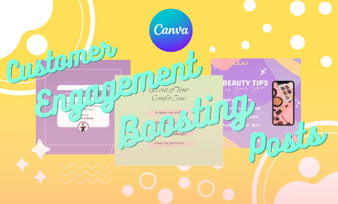 Design engaging canva templates for your social media posts by Its ...