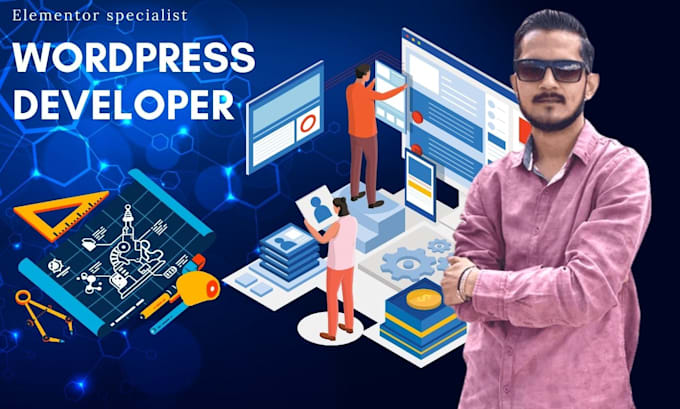 Create a responsive and aesthetic wordpress website with elementor by ...