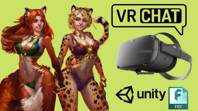 Make Quest Custom Vrchat Vr Vrc Avatar Nsfw Furry Fursona 3d Vtuber Model Design By Wolvfox Fiverr