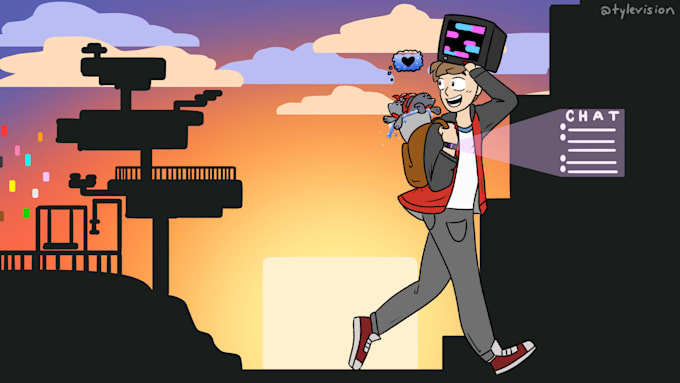 Draw any cartoon character by Tom_ty | Fiverr