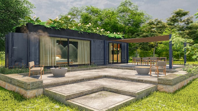 Render your 3d model exterior by Armandoca1 | Fiverr