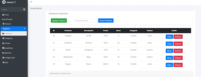 Develop a crud in laravel and adminlte web admin dashboard by Jlmultimedia | Fiverr