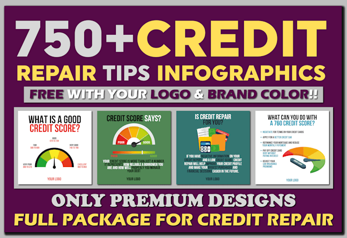 Design credit repair tips infographics for instagram by Sourabhsingh723 ...