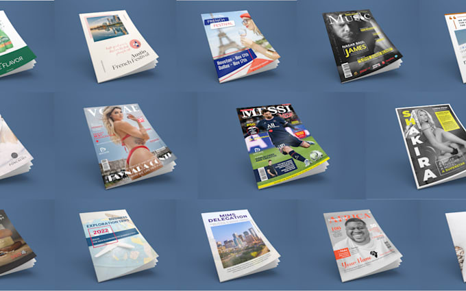 Design a professional magazine or book cover by Hridoyahmed4 | Fiverr