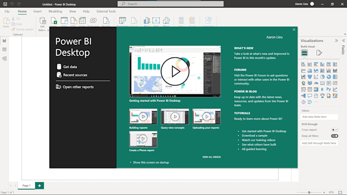 Create power bi dashboard and report with dax and data modeling by Aaron_lieu | Fiverr