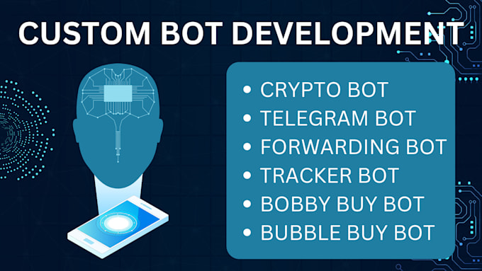 Create telegram crypto bot, telegram bot, mass dm bot, forwarding bot ...