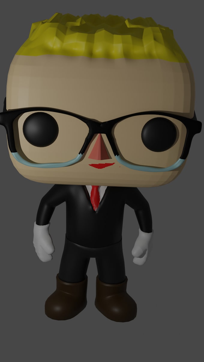 Create a 3d custom funko pop by Pipinoelbreve | Fiverr