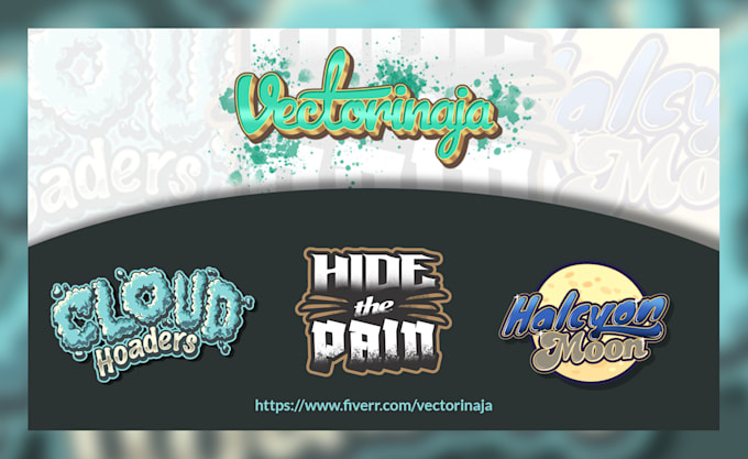 Design custom typography, lettering and font logo for t shirt by ...