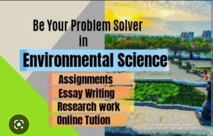 Write professional articles and blogs on environmental sciences by ...