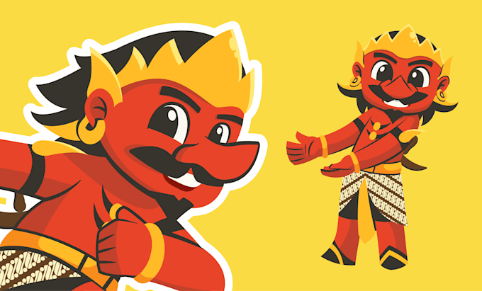 Create cartoon logo, mascot design for your brand by Heristywnn | Fiverr