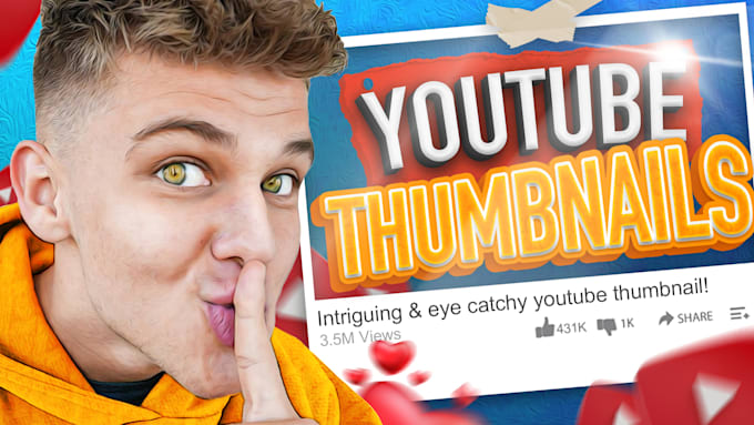 Design clicky and intriguing youtube thumbnail quickly by Patryk_fisher ...