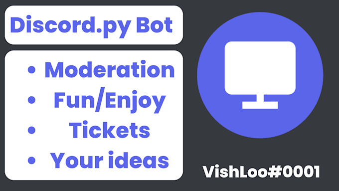 Create you a professional discord bot by Athystz | Fiverr