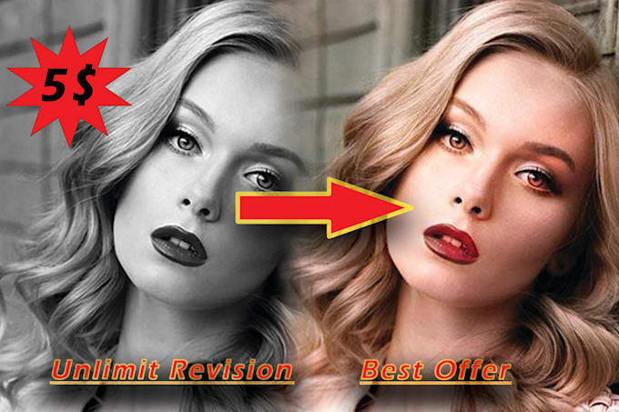 Colorize 2 black and white photos and retouch by D_arts_sl | Fiverr