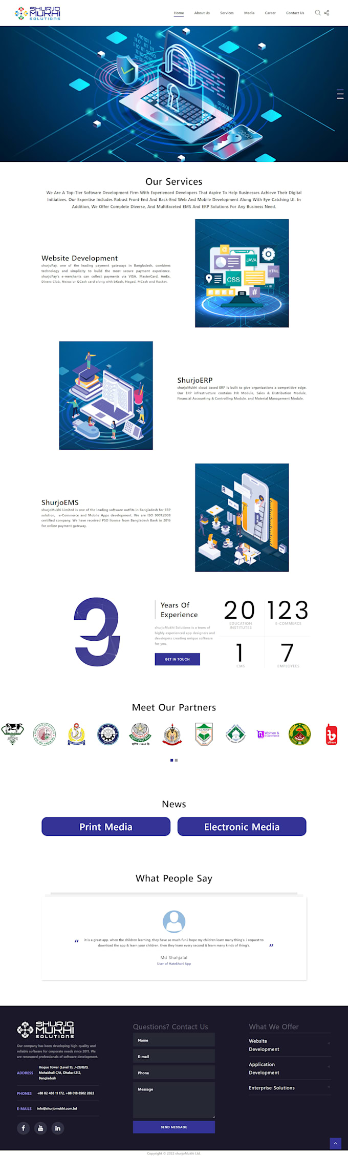 Do custom website or design landing page or solve problems by ...