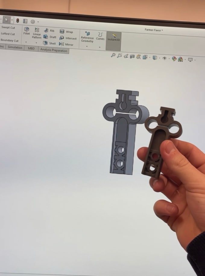 Design a 3d model for you in solidworks by Christianfarmer | Fiverr