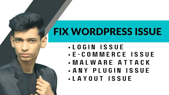 Fix wordpress issues or bug fix within an hour by Ahnaf_labib | Fiverr