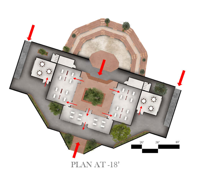 Design architectural plans, modeling and photoshop editing by Zaeema123 ...