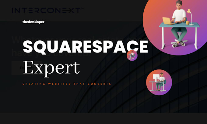 Do squarespace website redesign, squarespace website design ...