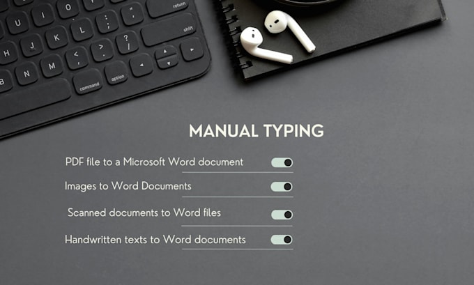 Manually type, scanned or handwritten documents by Jj__99 | Fiverr