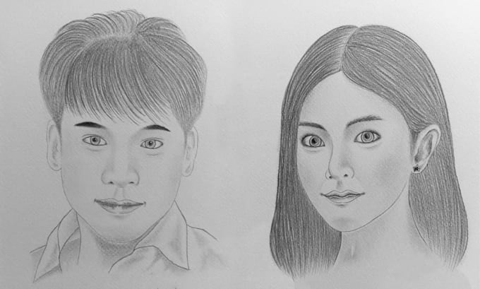 Draw realistic pencil line art sketch and illustration by Wasantha1991 ...