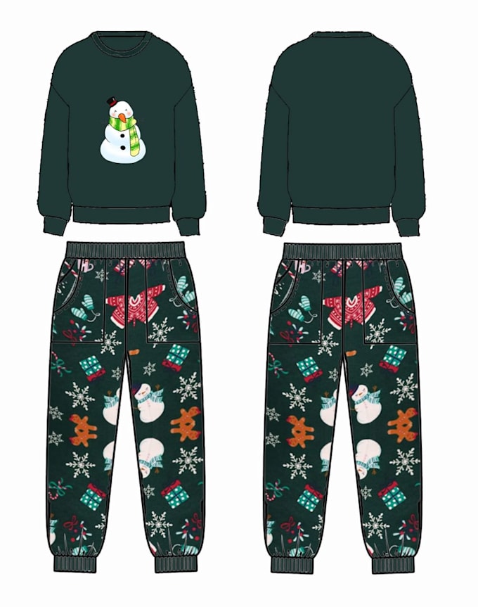 Create a kids wear tech pack for you by Sara23_23 | Fiverr