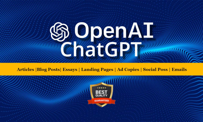 Do chat gpt article writing and blog posts seo optimized by Itcentury ...