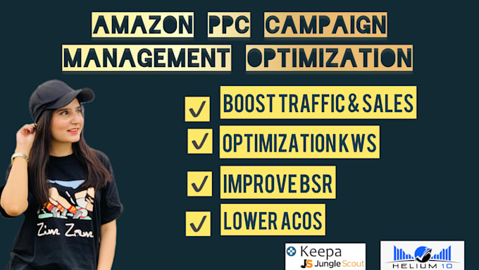 Setup amazon ppc campaign, amazon ppc management and amazon ppc ...