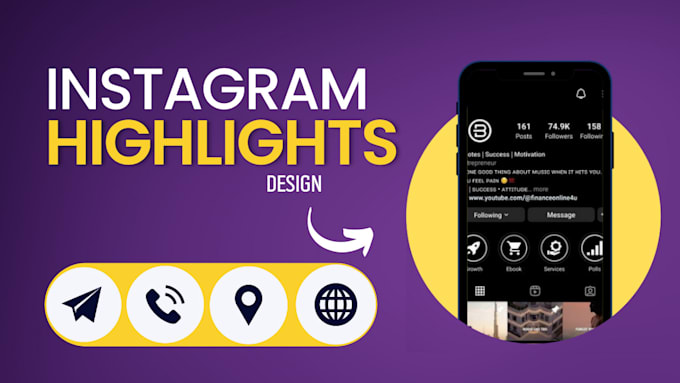 Create your perfect instagram highlight icons in 24h by A01_exe | Fiverr