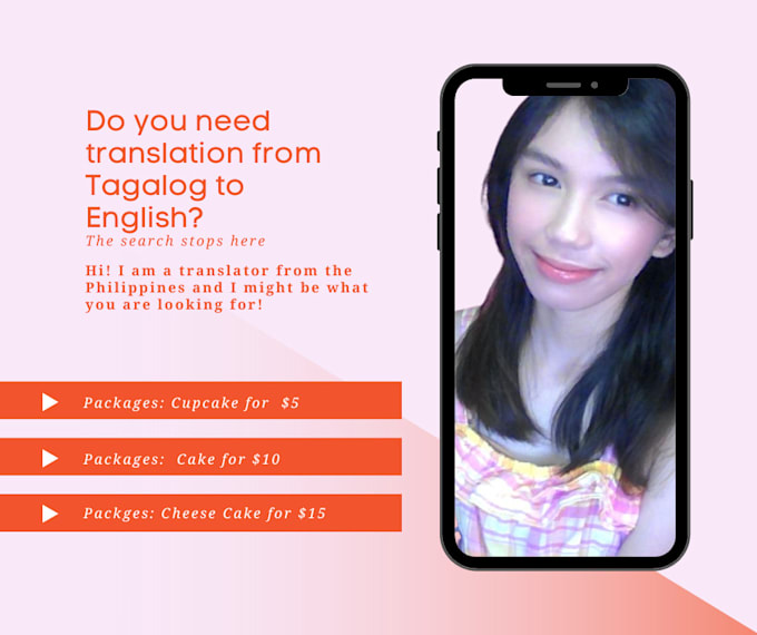 Do english translation from tagalog by Princesspaderna | Fiverr