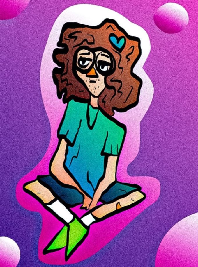 Draw a full body illustration of your oc in my style by Peanutbutterppr ...