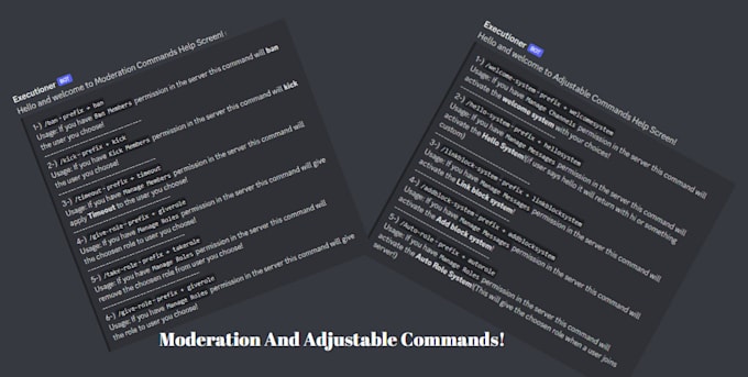 Make a cool discord bot at your requests by Xeonofsoftware | Fiverr