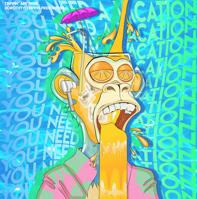 Draw you nft art by Yuppiyee_art | Fiverr