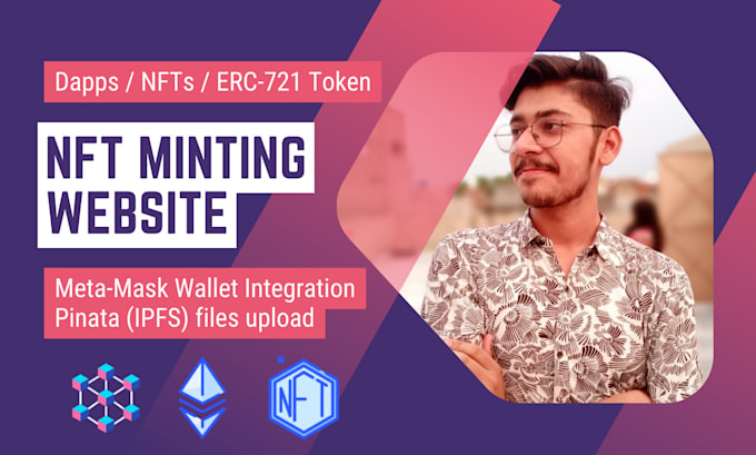 Develop your nft minting website using web3 integration on ethereum blockchain by Mfaizan693 ...