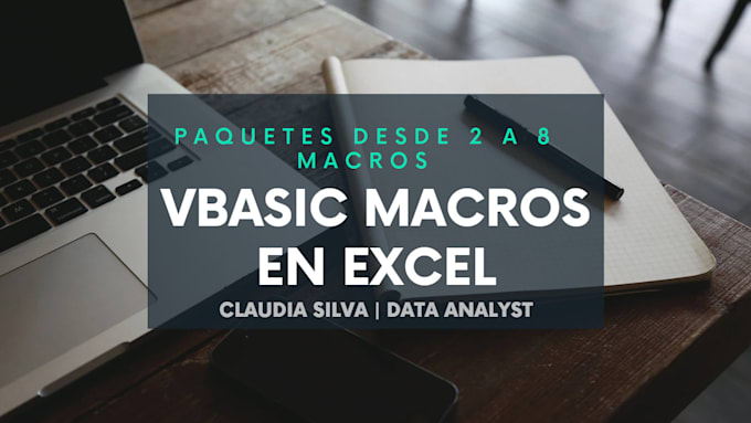 Programación en excel utilizando macros de visual basic by Claudiasilvaz | Fiverr