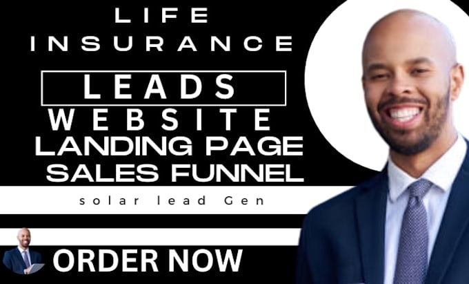 Life insurance leads life insurance insurance leads landing page ...
