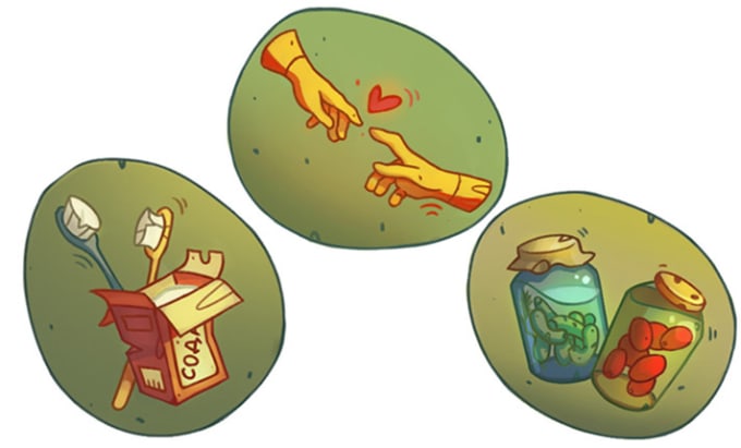 Draw small simple icons, prop, props design by Algaliar | Fiverr