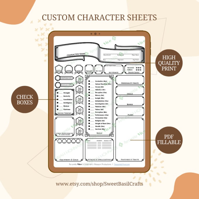 Create a custom ttrpg character sheet by Hhohnadel | Fiverr Create a custom ttrpg character sheet by Hhohnadel | Fiverr