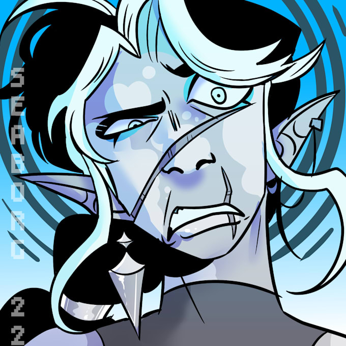 Create a fullcolor cartoon llustration by Seaborg_15 | Fiverr