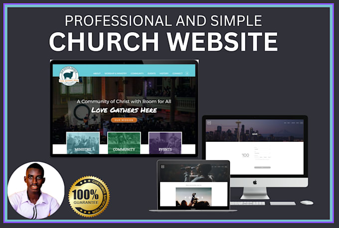 Build church website, design church website, ministry website by ...
