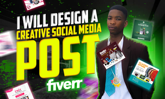 Design a creative social media post for your brand by Knowledgeeteng ...