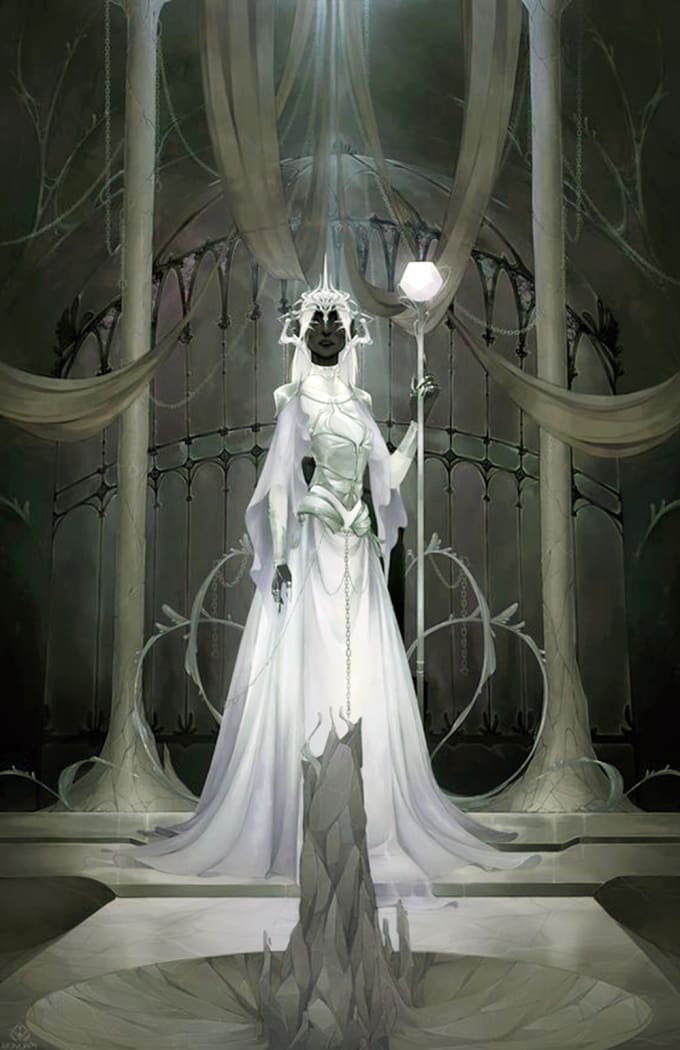 Made fantasy horror character art illustration by Naemizietsman | Fiverr