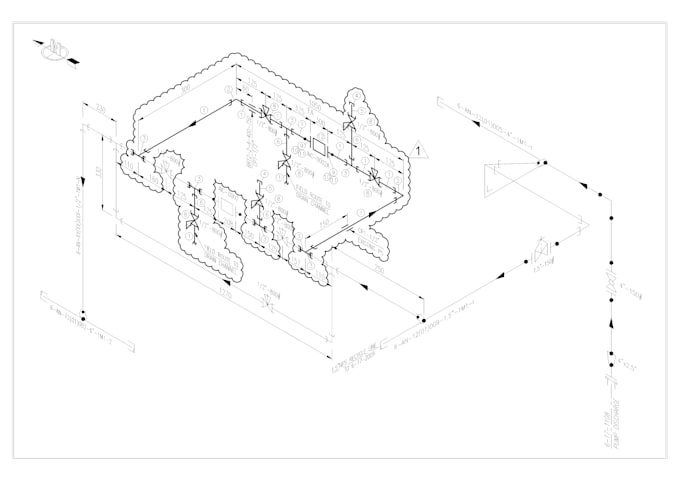 Do piping plan, isometric, steel structure, fabrication dwg by ...