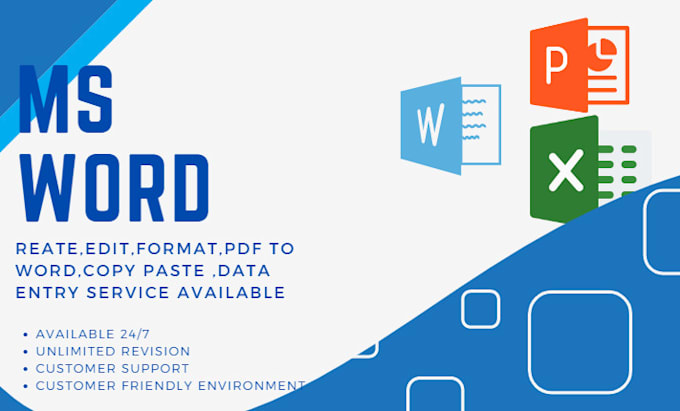 Create, edit, format, design microsoft word documents by Abubakar74 ...