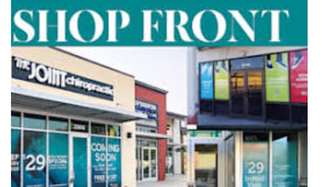 Design store front, sign board, shop front, billboard design by ...