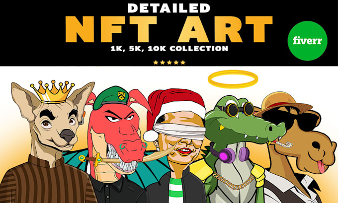 Create your own unique nft art generated collections by Prolific_graphi | Fiverr