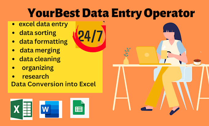 Do excel data entry, data sorting, formatting by Wrishikasaha | Fiverr